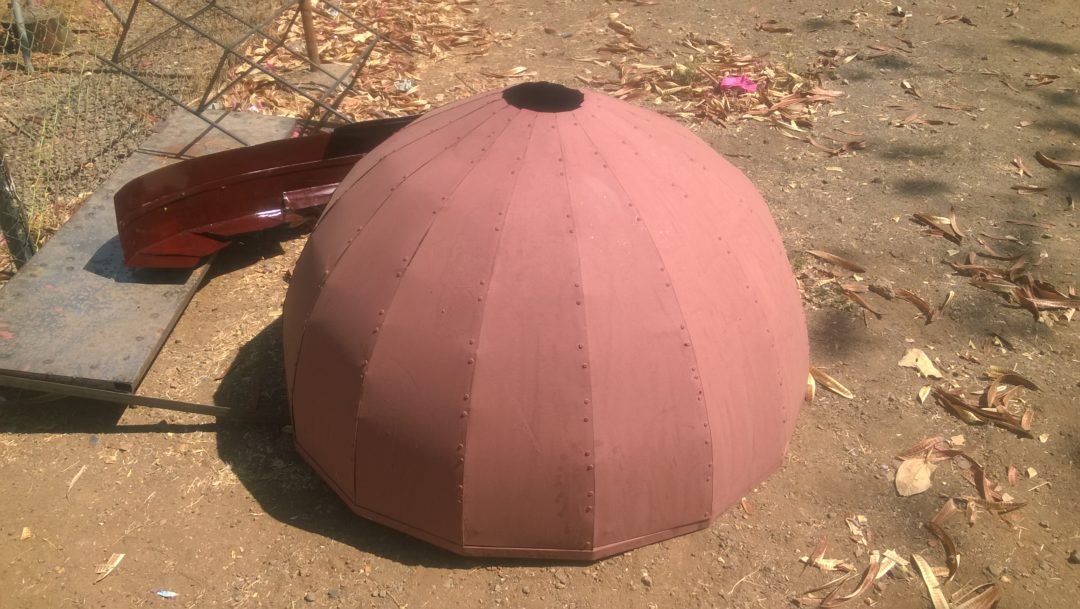 Fabrication of Dome is done. | DESIGN INNOVATION CENTER