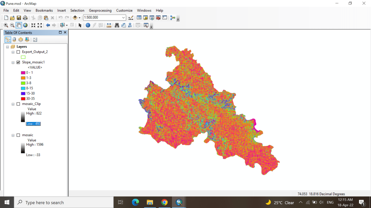 To suggest water conservation structure in selected areas of pabal ...